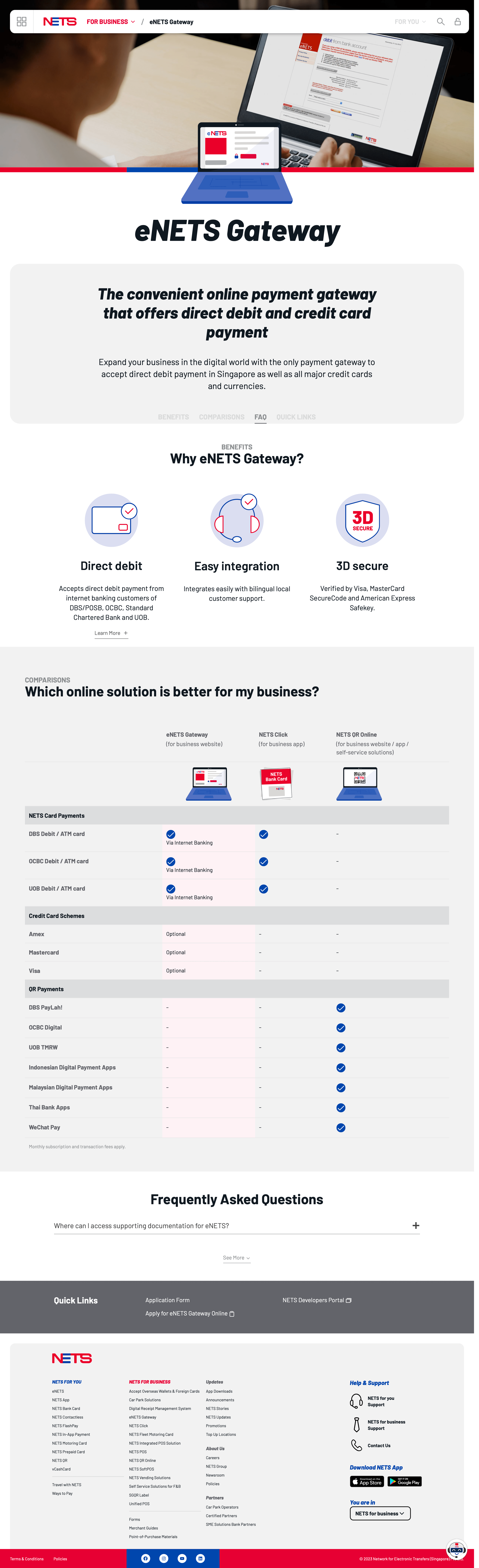 NETS Payment Gateway Integration | Webpuppies Case Study